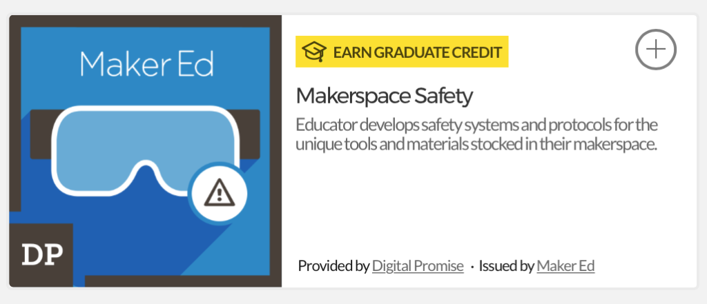 Makerspace Safety – Maker Ed